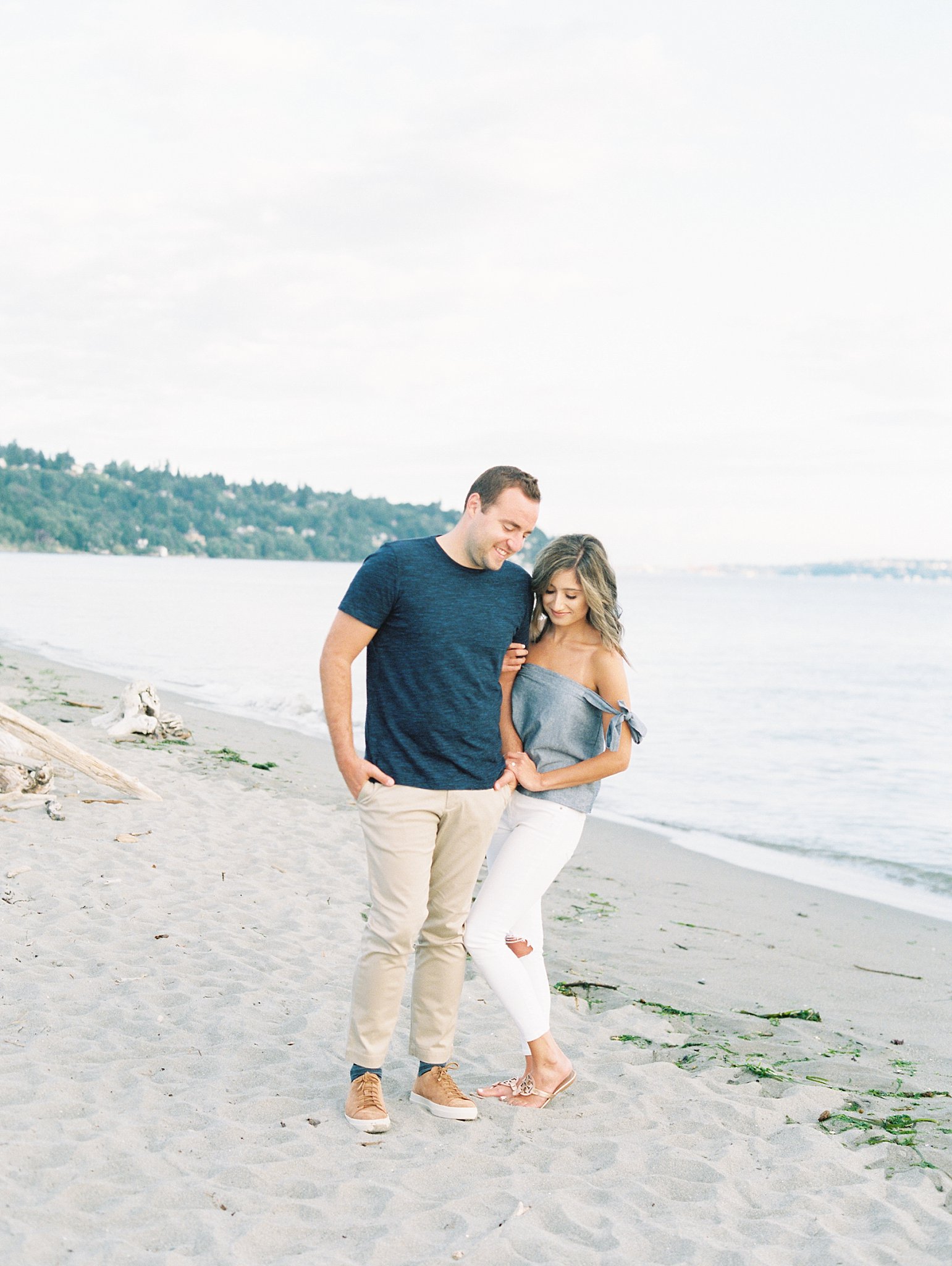 Seattle Engagement Session on the beach | Washington Wedding ...