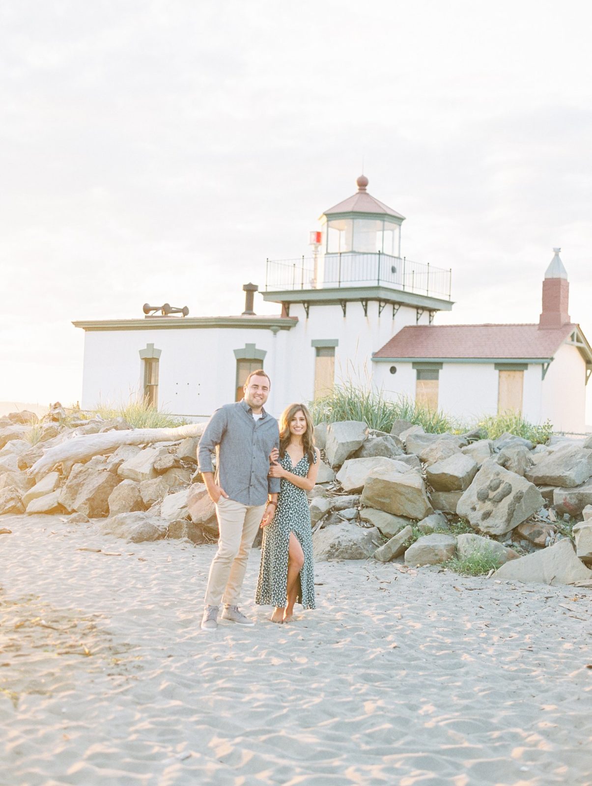 Seattle Engagement Session on the beach | Washington Wedding ...