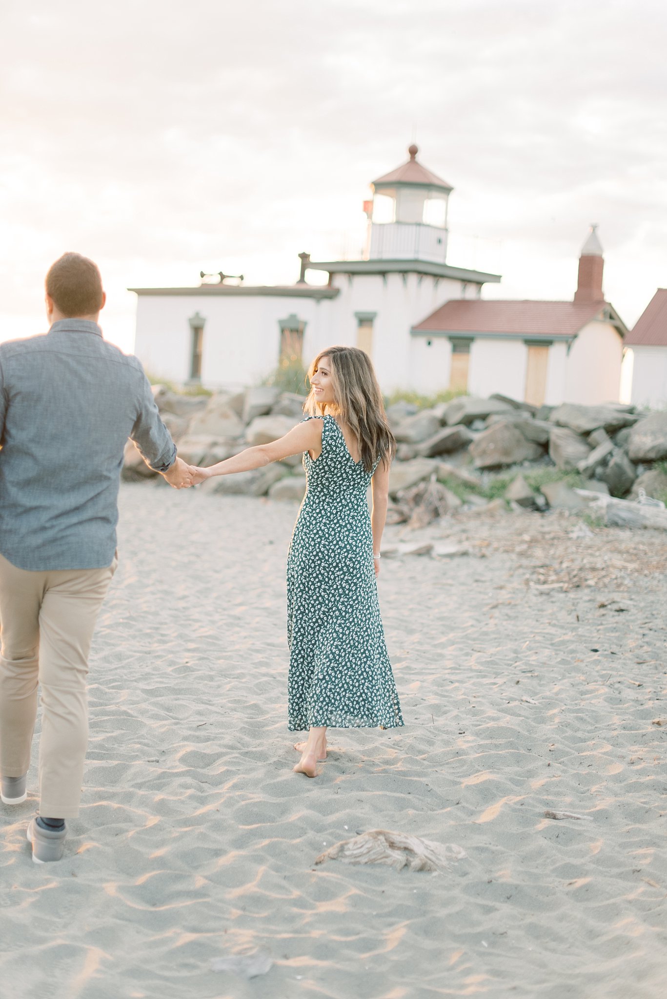 Seattle Engagement Session on the beach | Washington Wedding ...